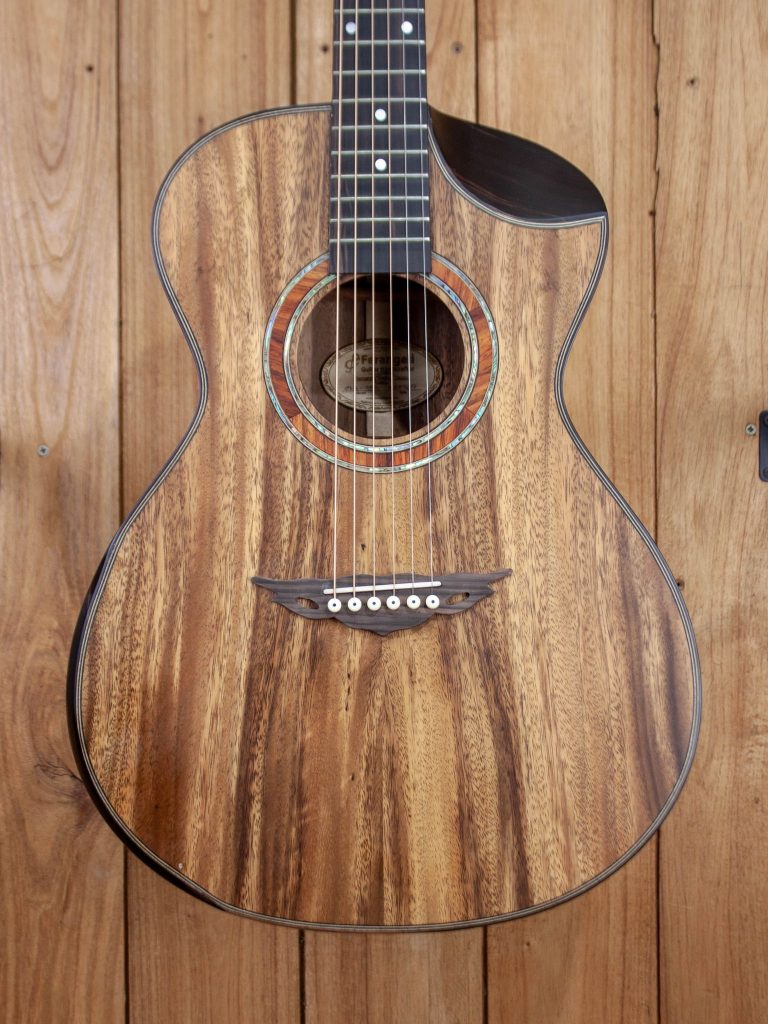 Orchestra Model (OM) - Acacia Top, Back and Sides – Ferangeli Guitar ...