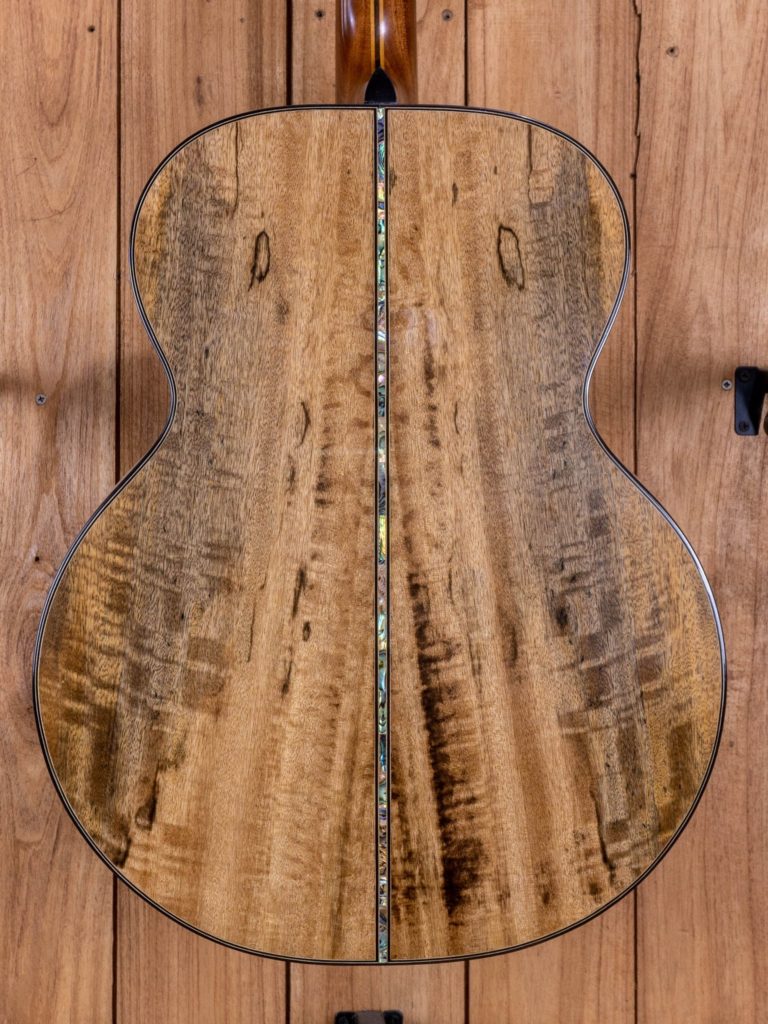 Custom Build #240 - Spalted Mango Orchestra Model Jumbo – Ferangeli ...