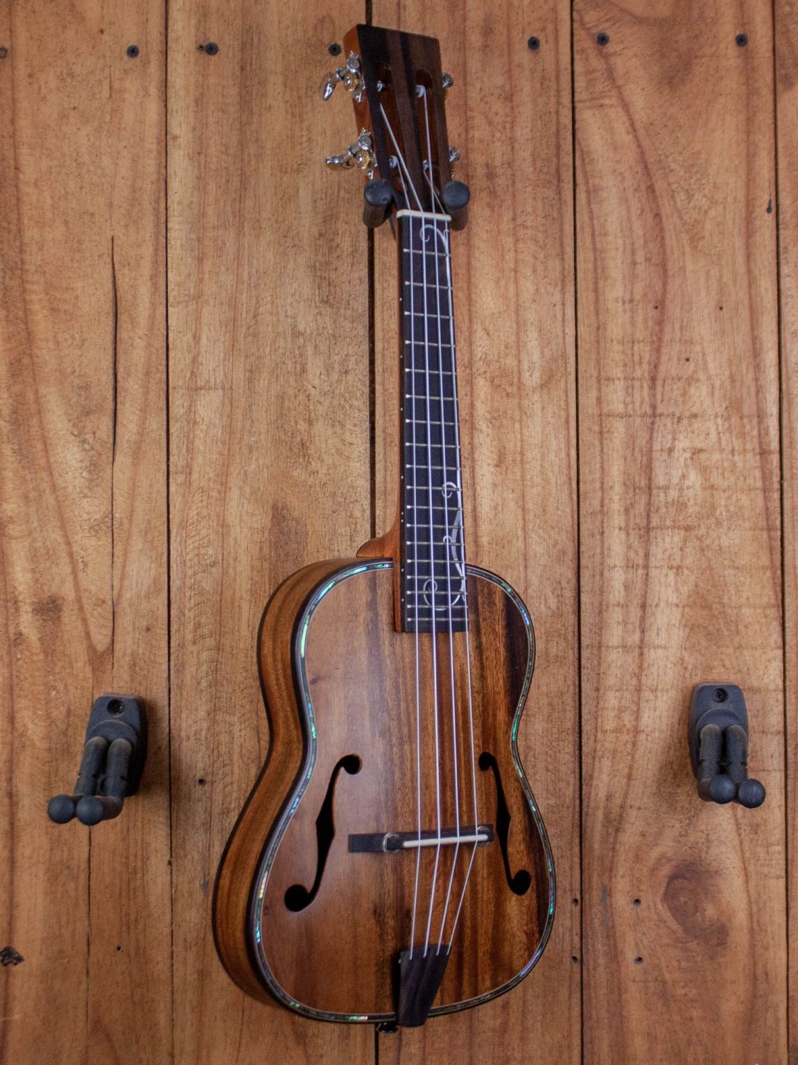 Archtop Tenor Ukulele - Acacia Top, Back, and Sides – Ferangeli Guitar ...