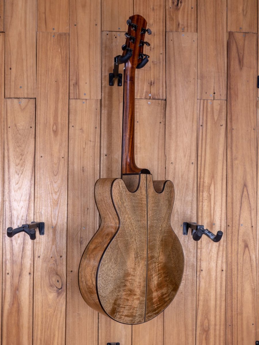 Custom Build #219 - Spalted Mango Double Cut-away Orchestra Model ...