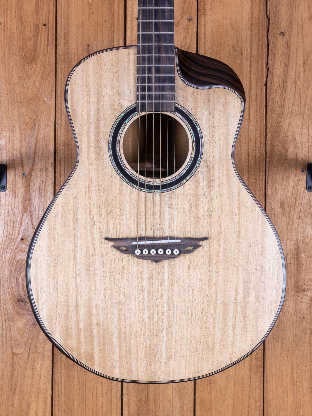 Custom Shape Guitar - Gmelina Top, Jackfruit Back and sides – Ferangeli ...