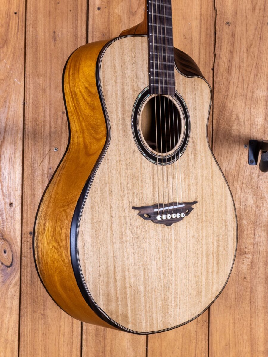 Custom Shape Guitar - Gmelina Top, Jackfruit Back and sides – Ferangeli ...